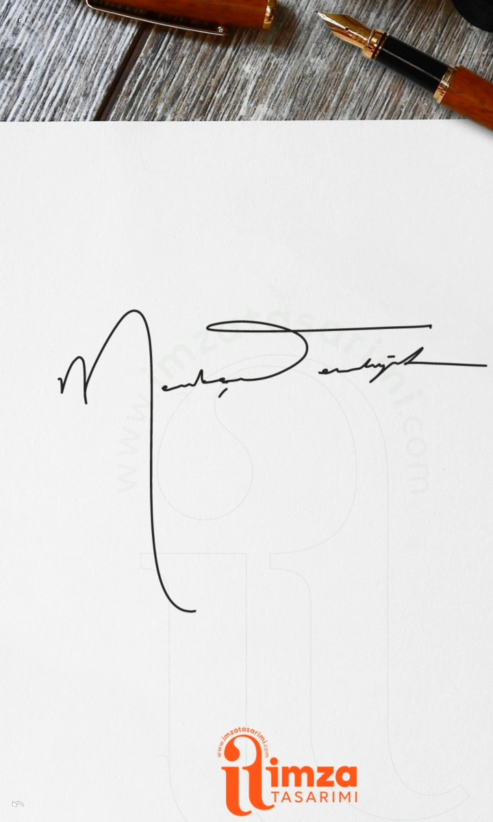2. Model – imza tasarımı